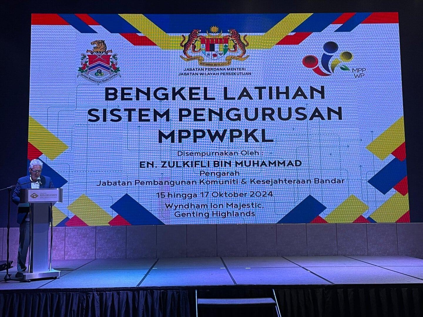 BENGKEL LATIHAN SISTEM PENGURUSAN MAJLIS PERWAKILAN PENDUDUK MAJLIS ...